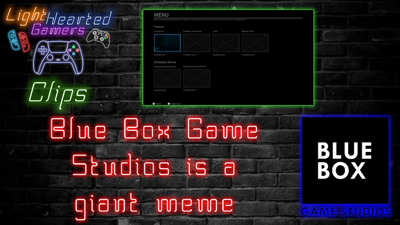 Blue Box Game Studios is a giant meme | LHG Clips - YouTube