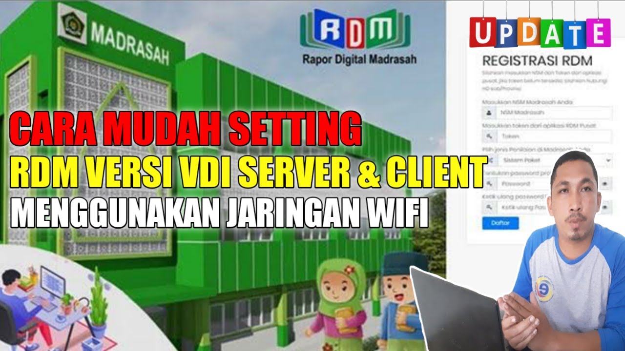 Cara Mudah Setting RDM Versi VDI Server dan Client Menggunakan WIFI ...