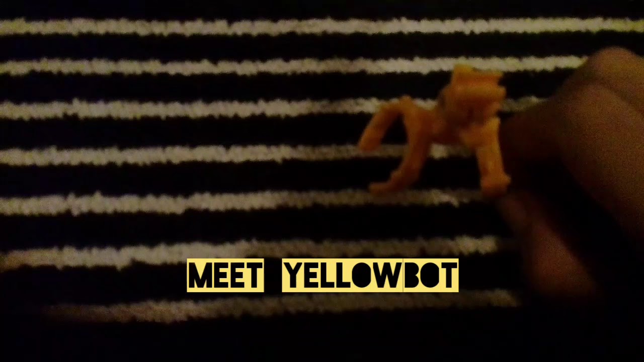 Yellowbot episode 1= Meet Yellowbot - YouTube