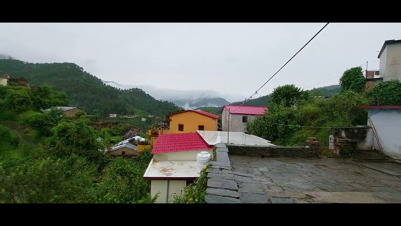 My Village Kotsara (Pauri Garhwal) | Green Lavis Mountain View from ...