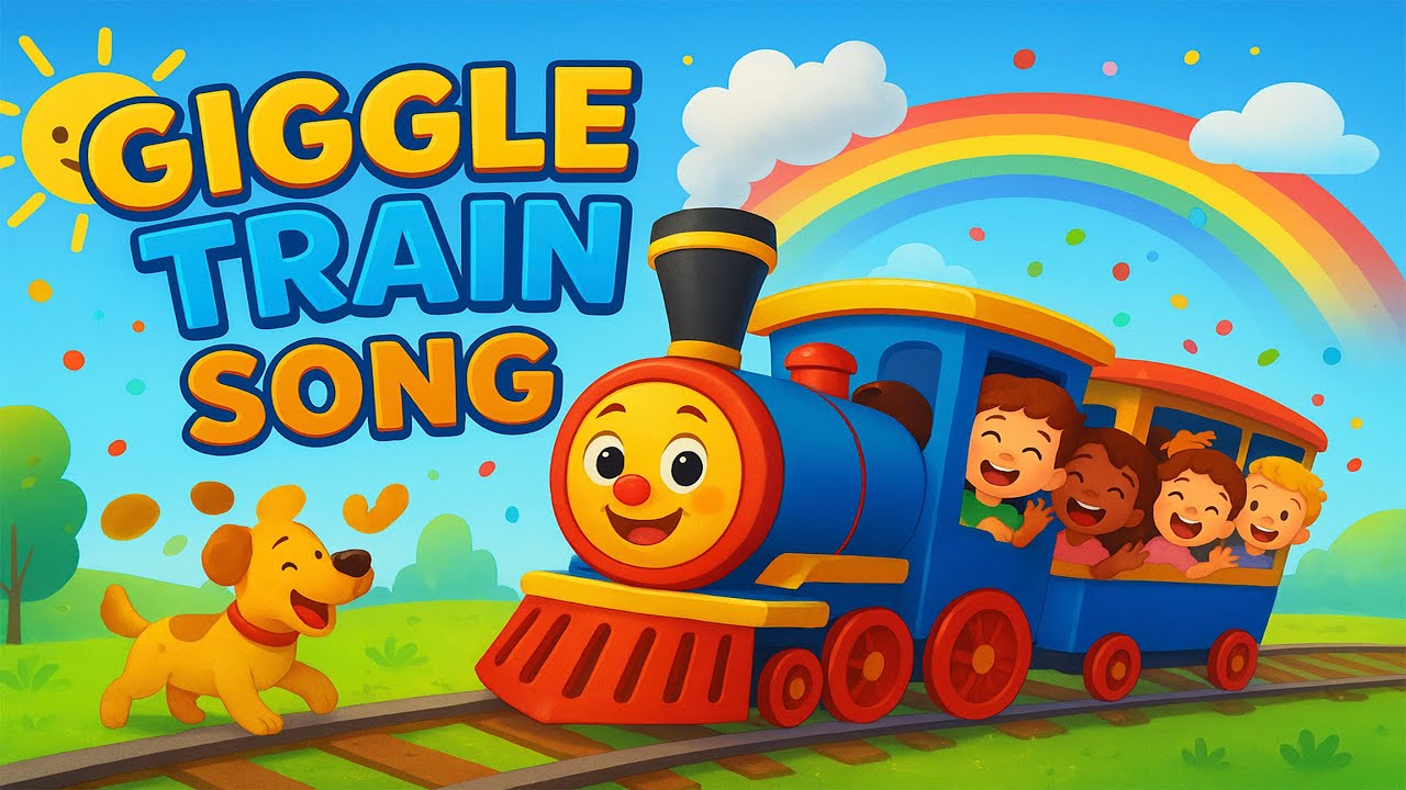 Giggle Train Song 🚂 | Fun Kids Song | Sing, Clap & Laugh Together ...