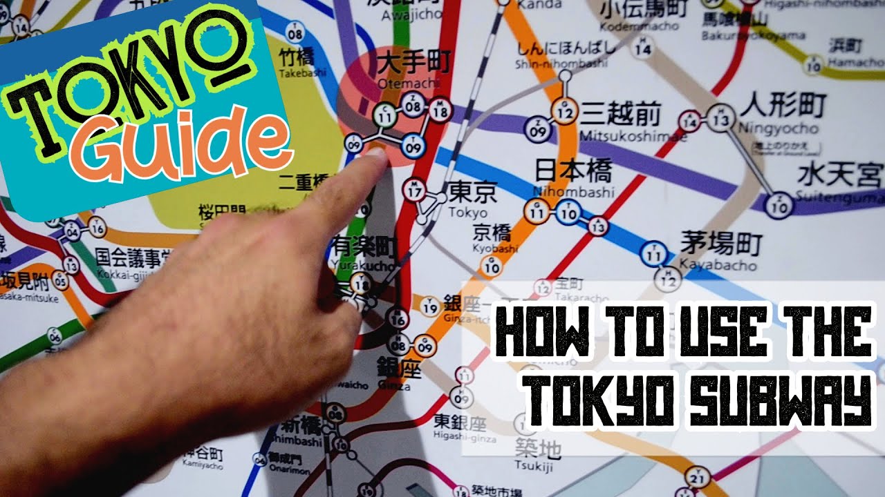 How to Use Trains in Japan | Tokyo Subway Metro Train + Unlimited 24 Hr ...