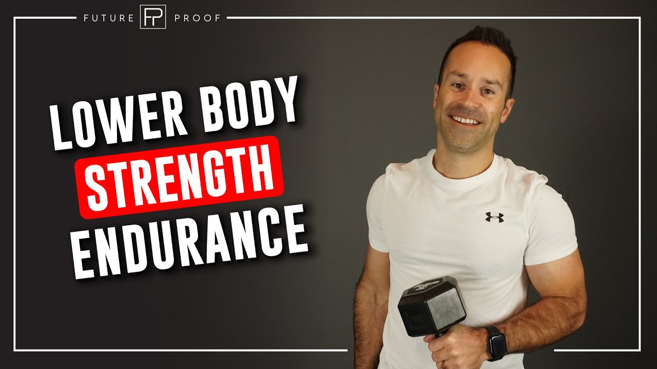 LOWER BODY STRENGTH ENDURANCE // WEEK 3, DAY 2 - YouTube