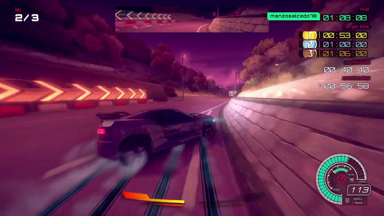 Inertial Drift gameplay - Initial D OST - YouTube