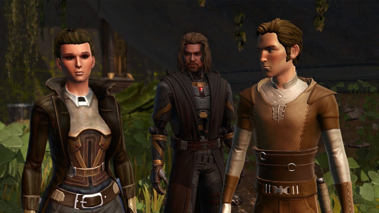 SWTOR Secrets of the Enclave (All Cutscenes Jedi Knight) - YouTube