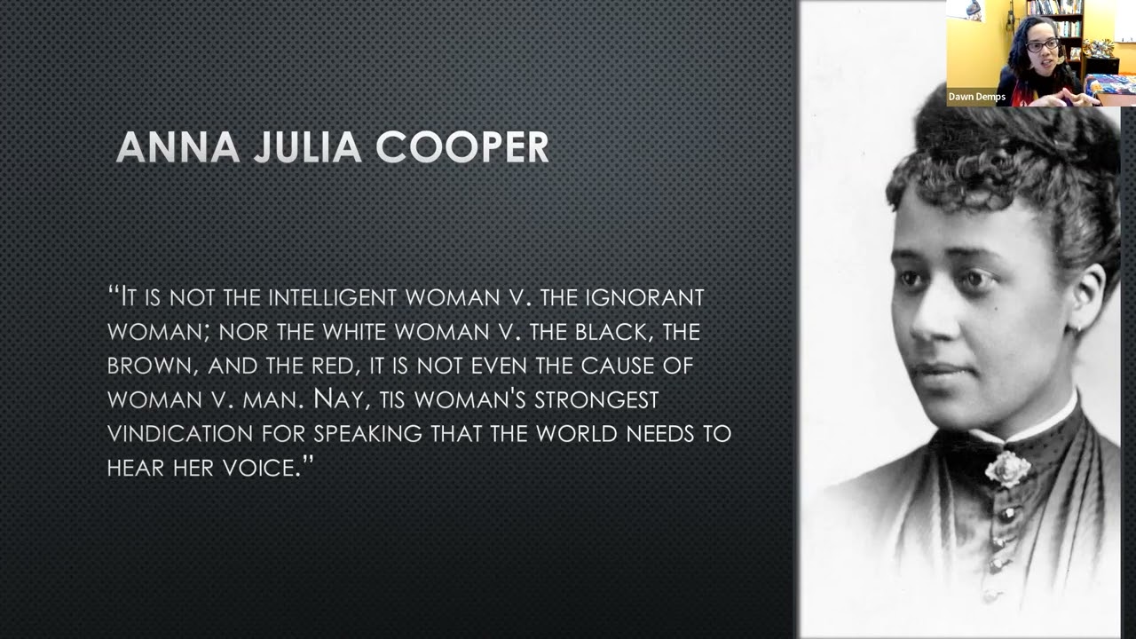 Toward a Libertory Theory and Praxis Dr Dawn Demps - YouTube