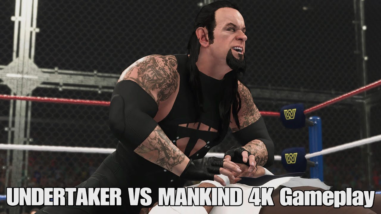 WWE 2K24 | UNDERTAKER vs. MANKIND Hell in a Cell PS5 4K 60fps Gameplay ...