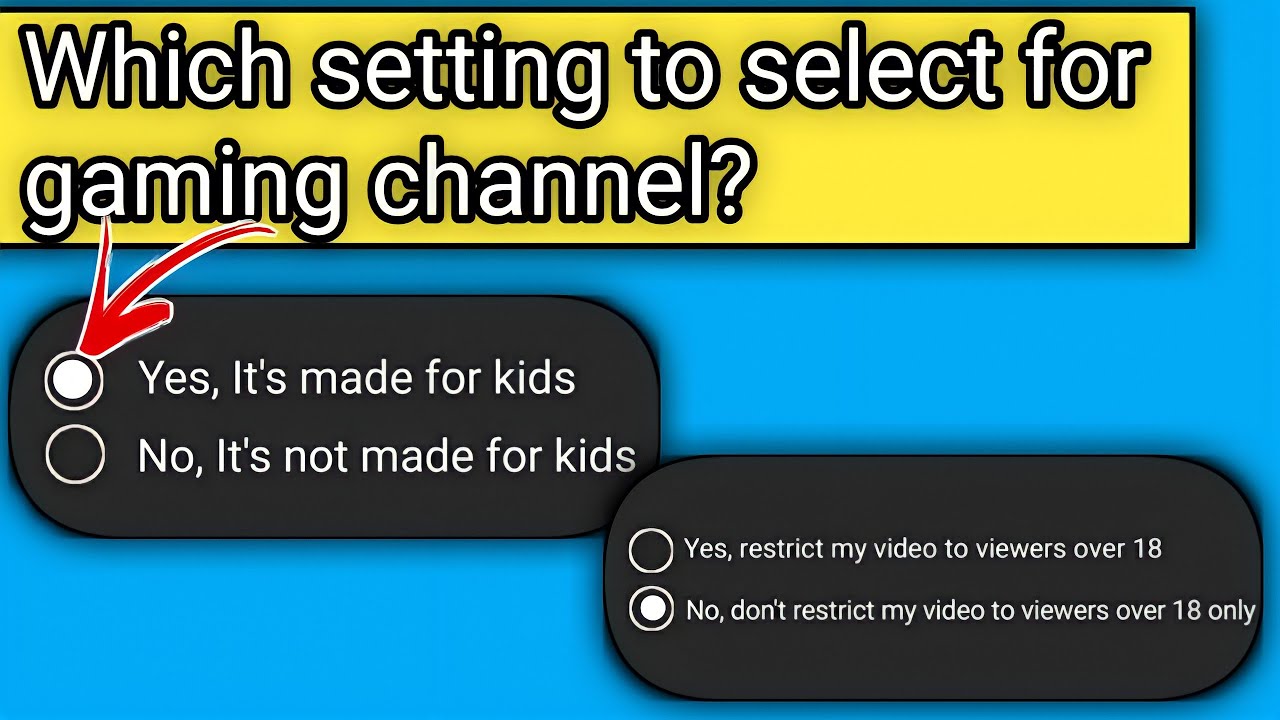 How To Set Age Restriction Setting For Gaming Channel In Hindi how-to-set-age-restriction-setting-for-gaming-channel-in-hindi