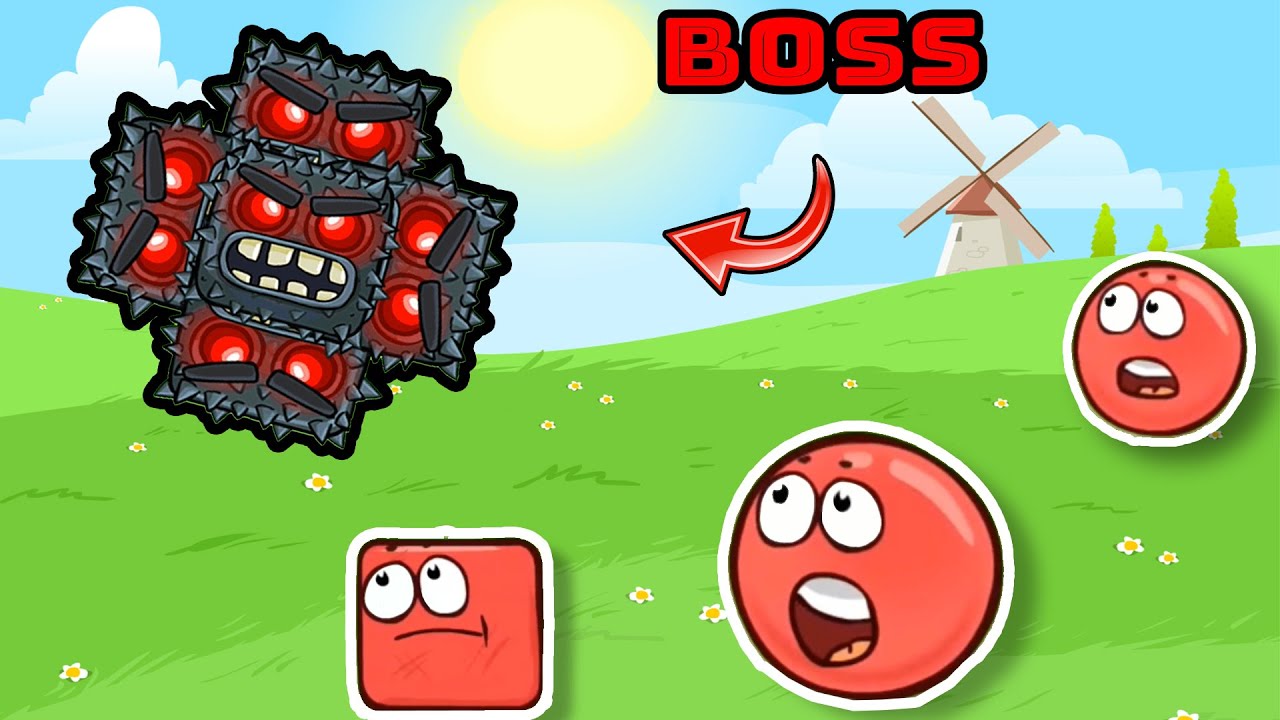 RED BALL 4 FUSION BOSS ANIMATION ( NEW BOSS ) - YouTube