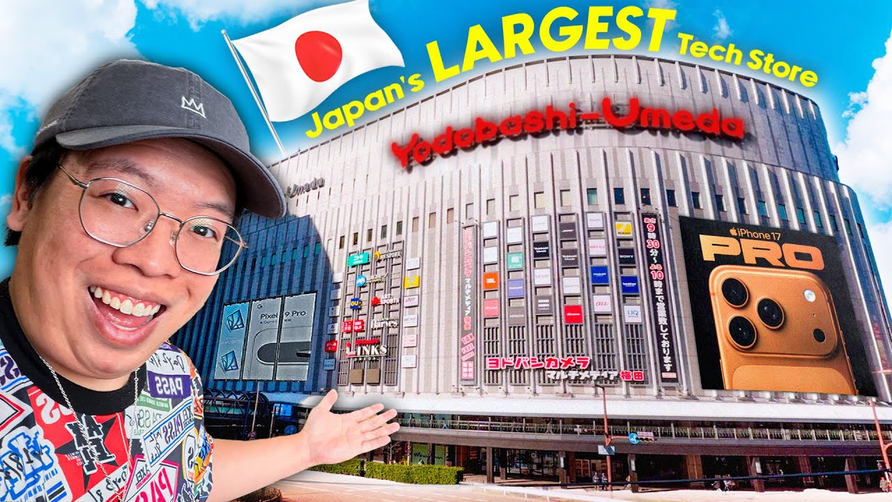 I went to Japan's LARGEST Tech Store - YouTube