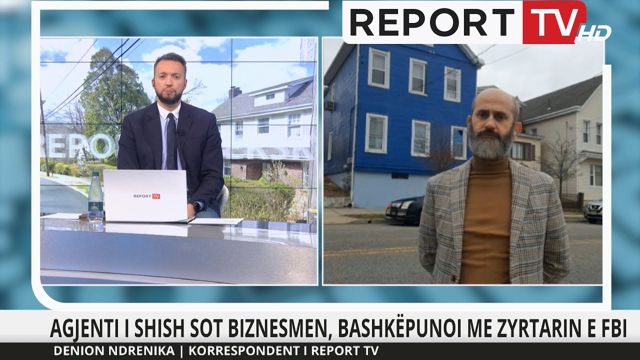 Shtëpia e Agron Nezës në Nju Xhersi, korrespondenti i Report Tv nga ...