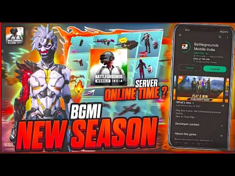 FINALLY 😍 BGMI SERVER OPEN TIME - 0.3 MB UPDATE | BGMI V2.6 UPDATE NOT ...