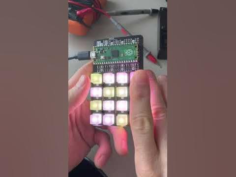 RGB Pico Keypad MIDI Keyboard and Chord Player - YouTube