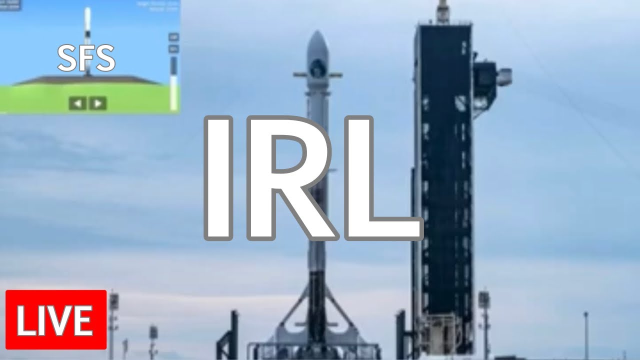 Falcon 9 IRL vs. SFS - YouTube