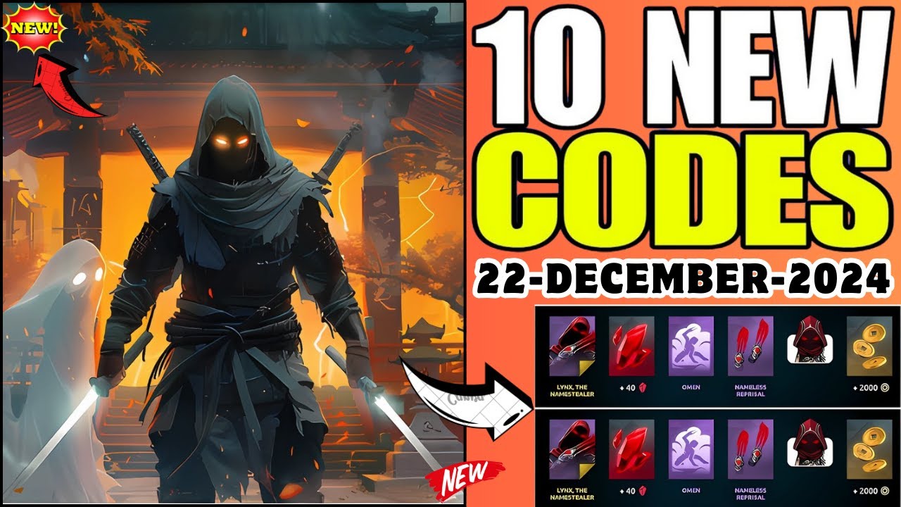 TODAY⚠️DECEMBER⚡CODES⚠️SHADOW FIGHT 4 REDEEM CODES ️22*DECEMBER 2024 ...