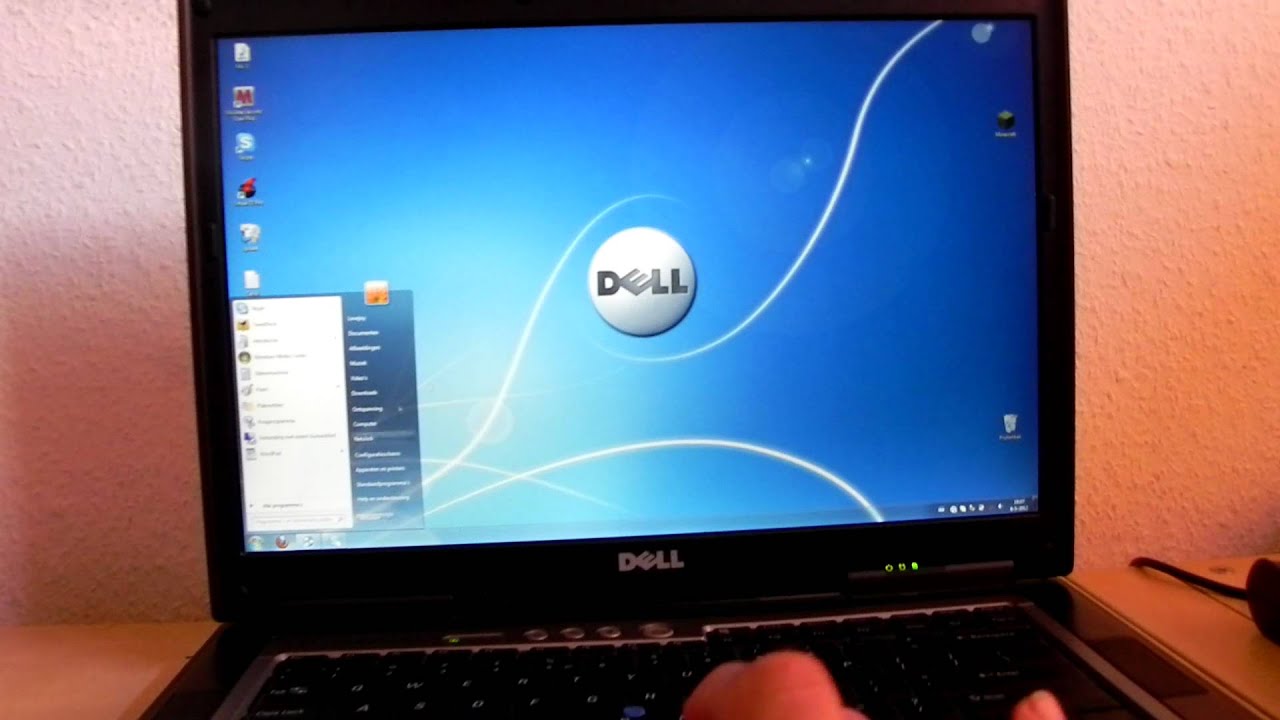 The Dell Latitude D820 is working again! - YouTube
