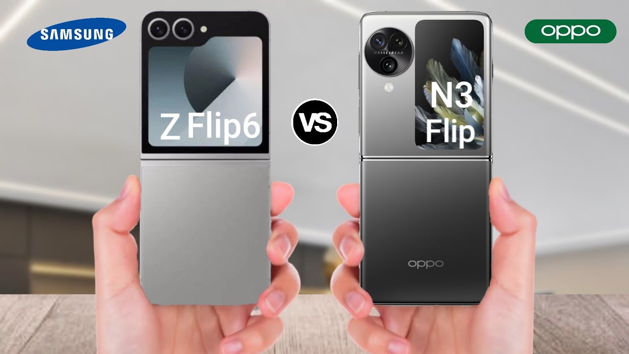 Samsung Galaxy Z Flip 6 vs OPPO Find N3 Flip - YouTube