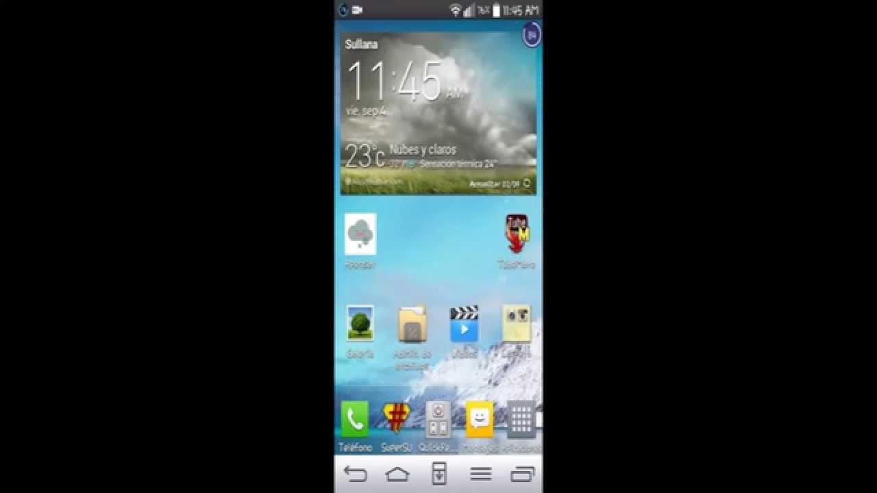 Rootear LG D625 nuevo metodo septiembre 2015!! - YouTube