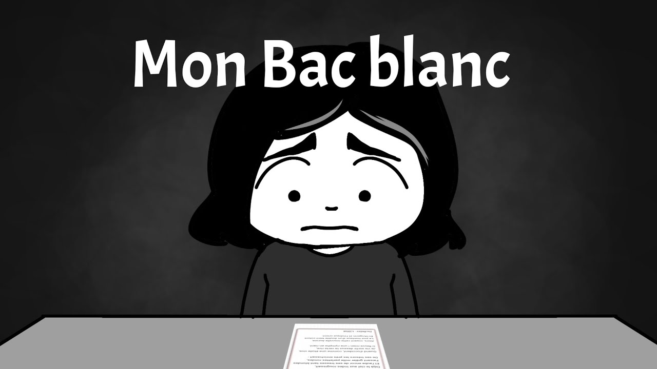 Mon bac blanc de français - YouTube