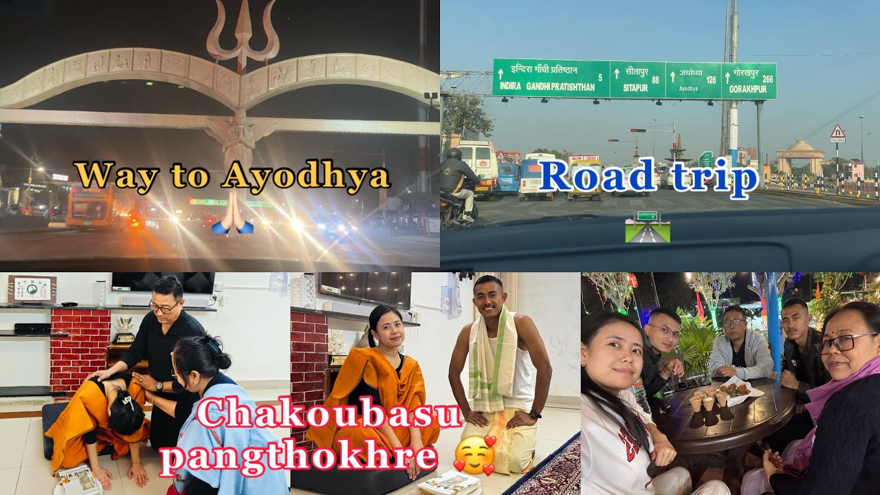 Way to Ayodhya🙏🏻| Road trip🛣️ | Manipuri - YouTube