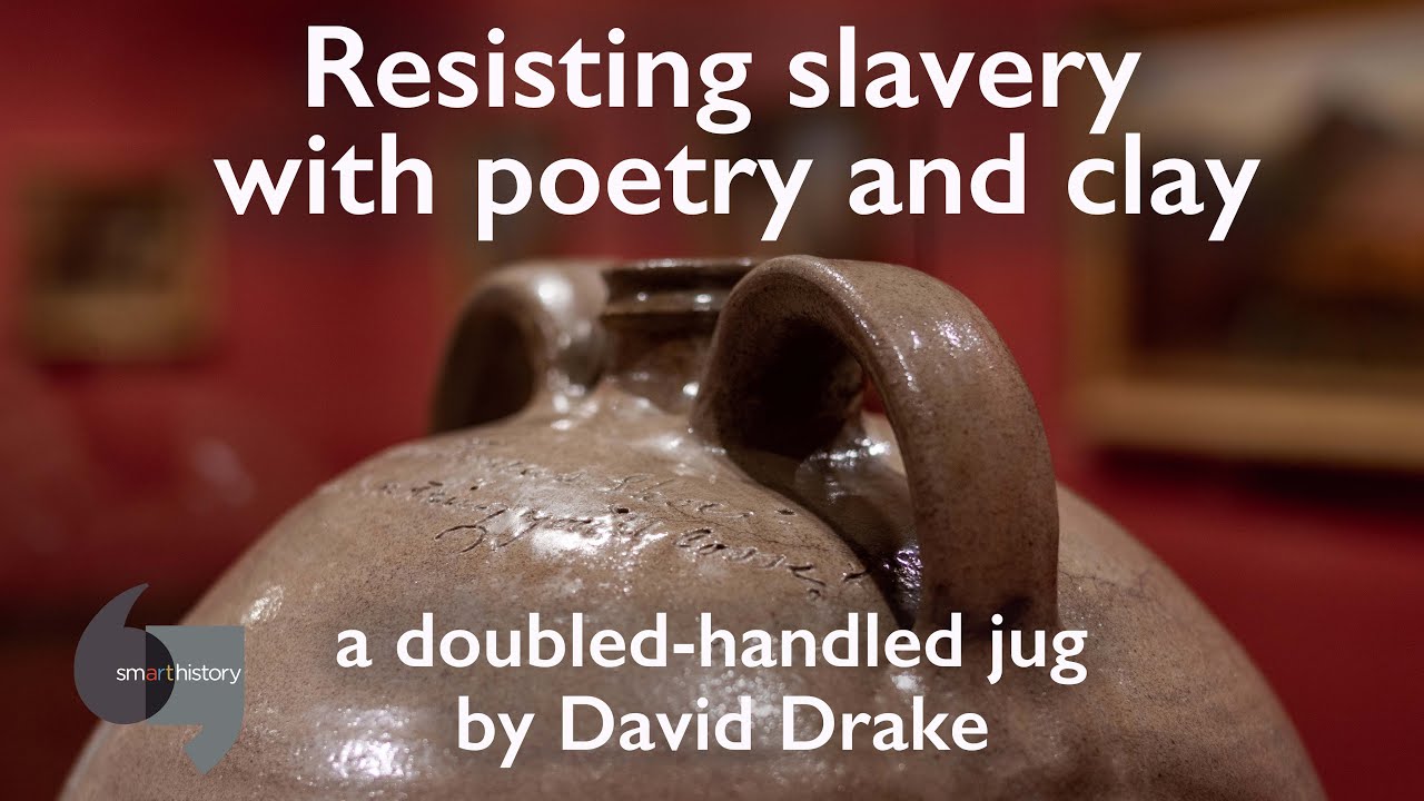 Resisting slavery with poetry and clay, a doubled-handled jug by David ...