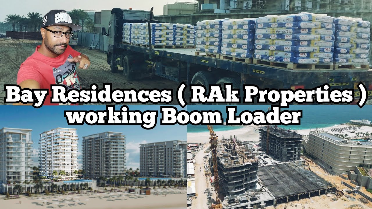 Bay Residences construction boom loader remove premix plaster 500 | RAk ...