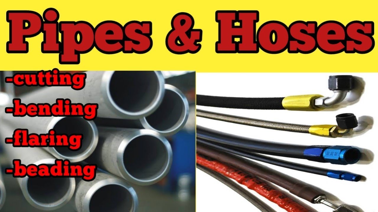 Pipes and Hoses | Cutting | Bending | Flaring | Beading - YouTube
