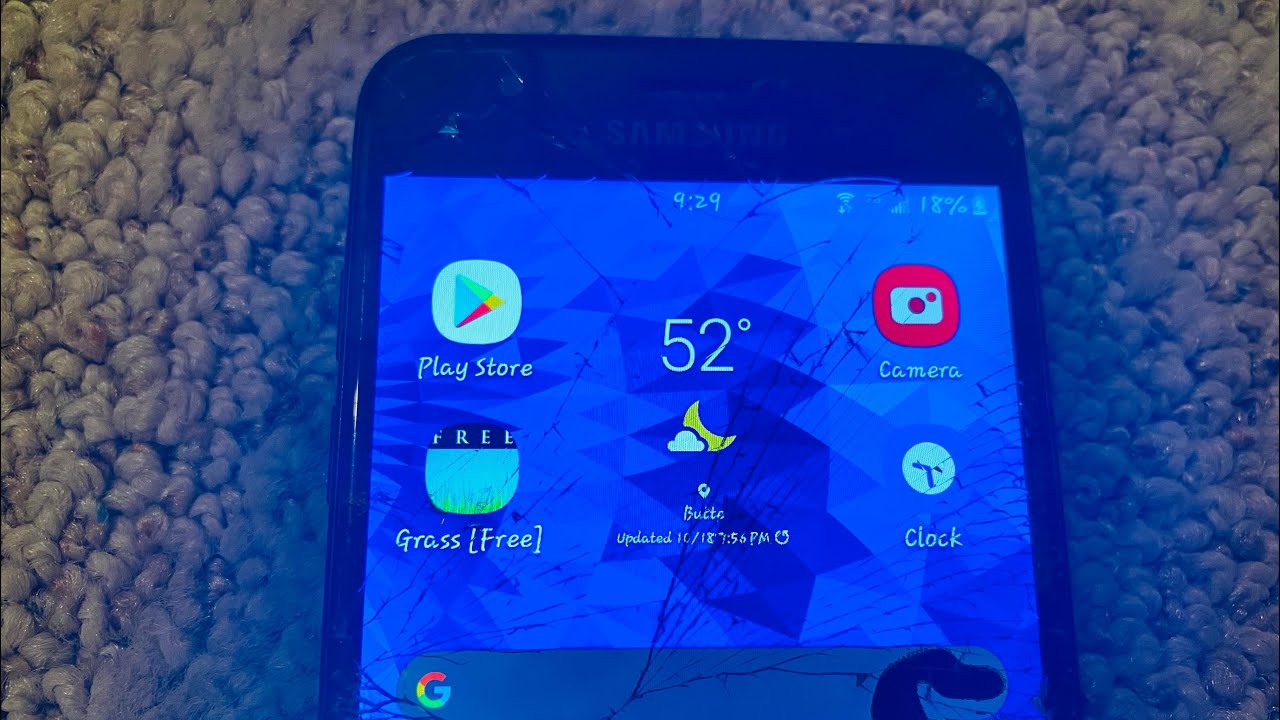 Review on my old Samsung j3v - YouTube