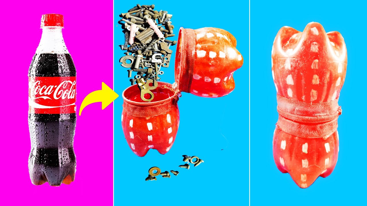 Amazing Plastic Bottle Life Hack | Empty Plastic Bottle Craft Idea ...
