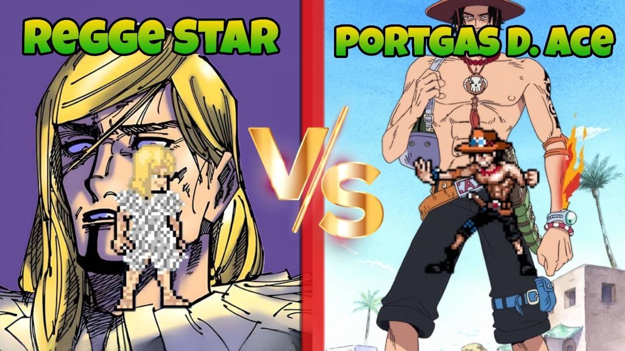 Jump Force MUGEN Regge Star vs Portgas D. Ace - YouTube