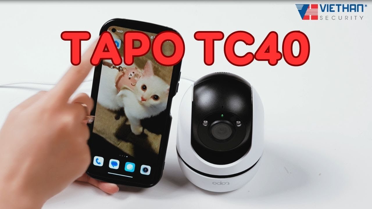 Review giới thiệu camera Tapo TC40 Camera wifi ngoài trời đàm thoại 2 ...