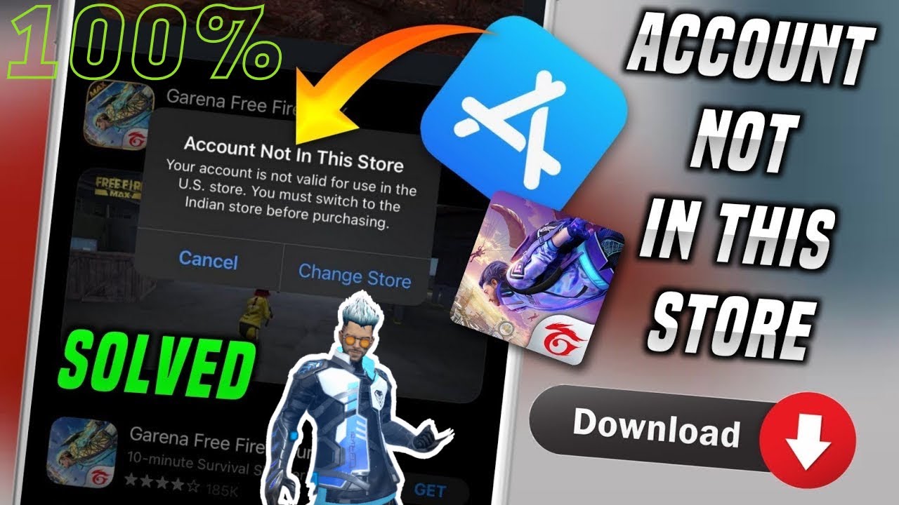 free fire account not in this store iphone |account not in this store ...