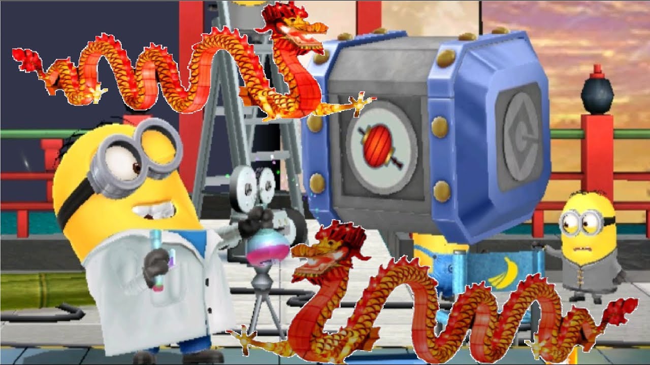 Minion Rush Dance of the Dragon EVENT LAB COAT MINION gameplay ios ...