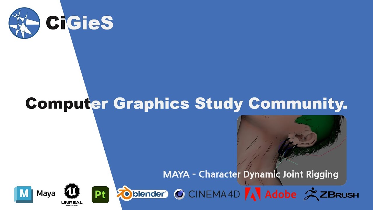 [MAYA]Character_40 [Dynamic Joint Rigging] - YouTube