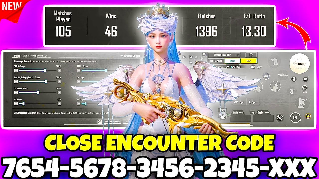 BGMI 2024 NO RECOIL/ZERO RECOIL SENSITIVITY CODE | BGMI BEST ...