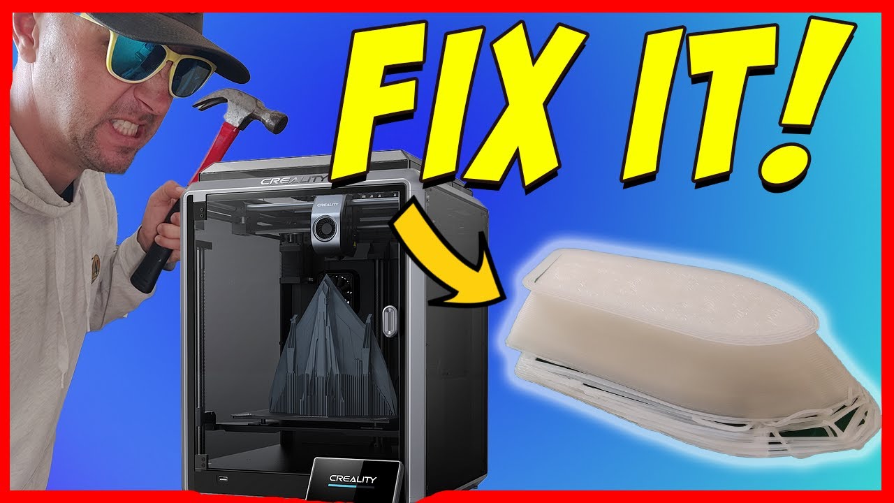 Creality K1 - Poor Print Quality -Try This Simple Fix - YouTube