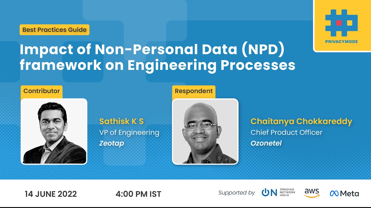 Impact of Non Personal Data NPD framework on technology and business ...