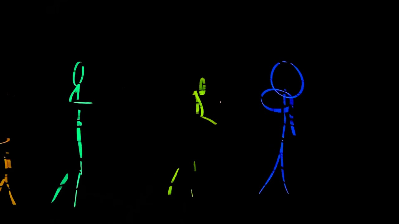 Glow stick dance challenge - YouTube