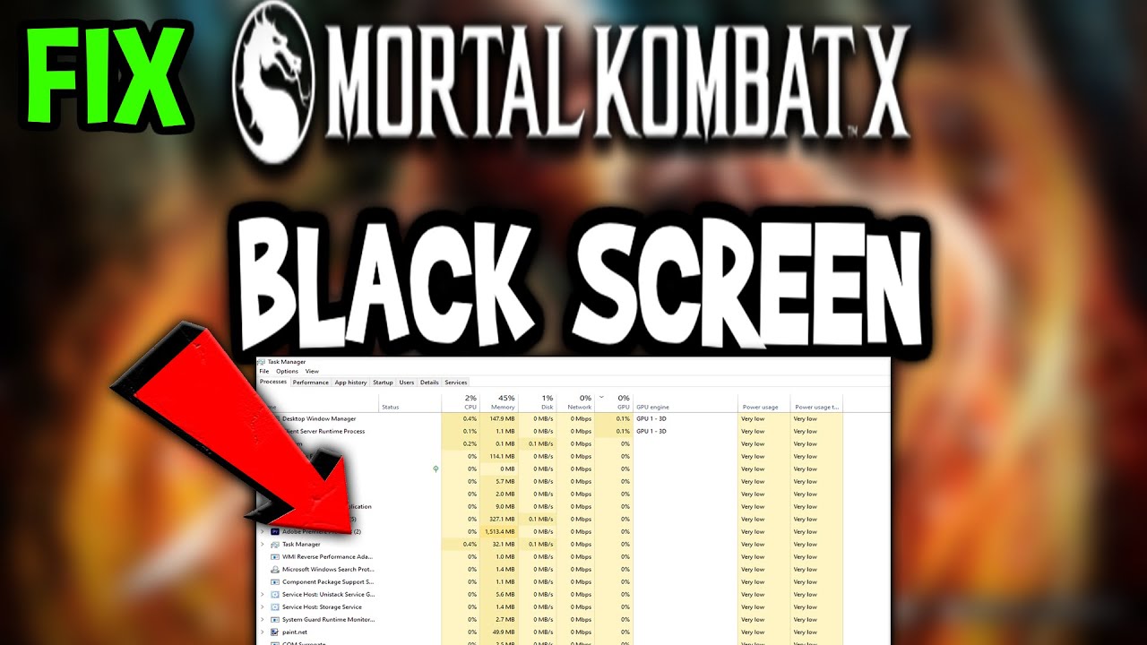 Mortal Kombat 10 – How to Fix Black Screen & Stuck on Loading Screen ...
