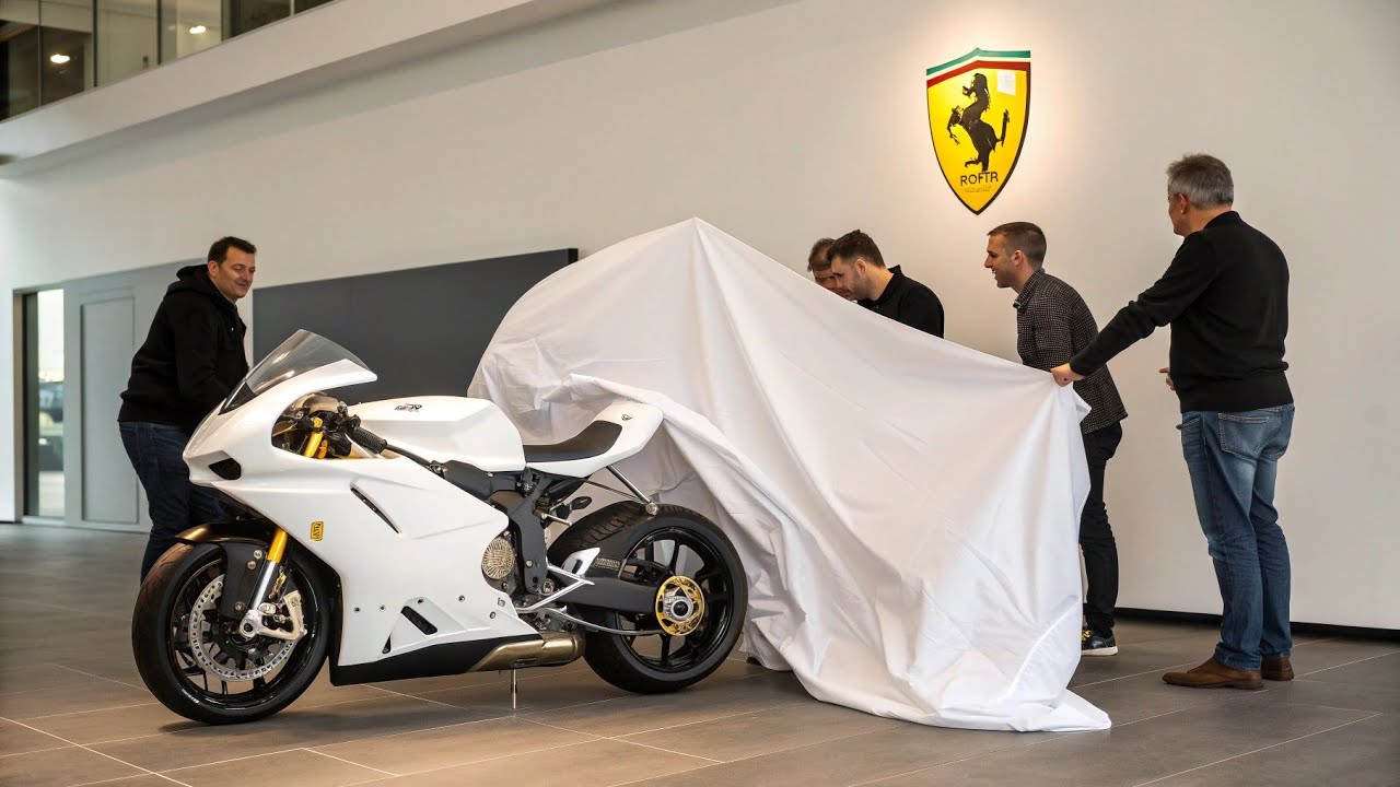 "Ferrari Built a V8 Motorcycle?! The FASTEST & Rarest Superbike EVER ...