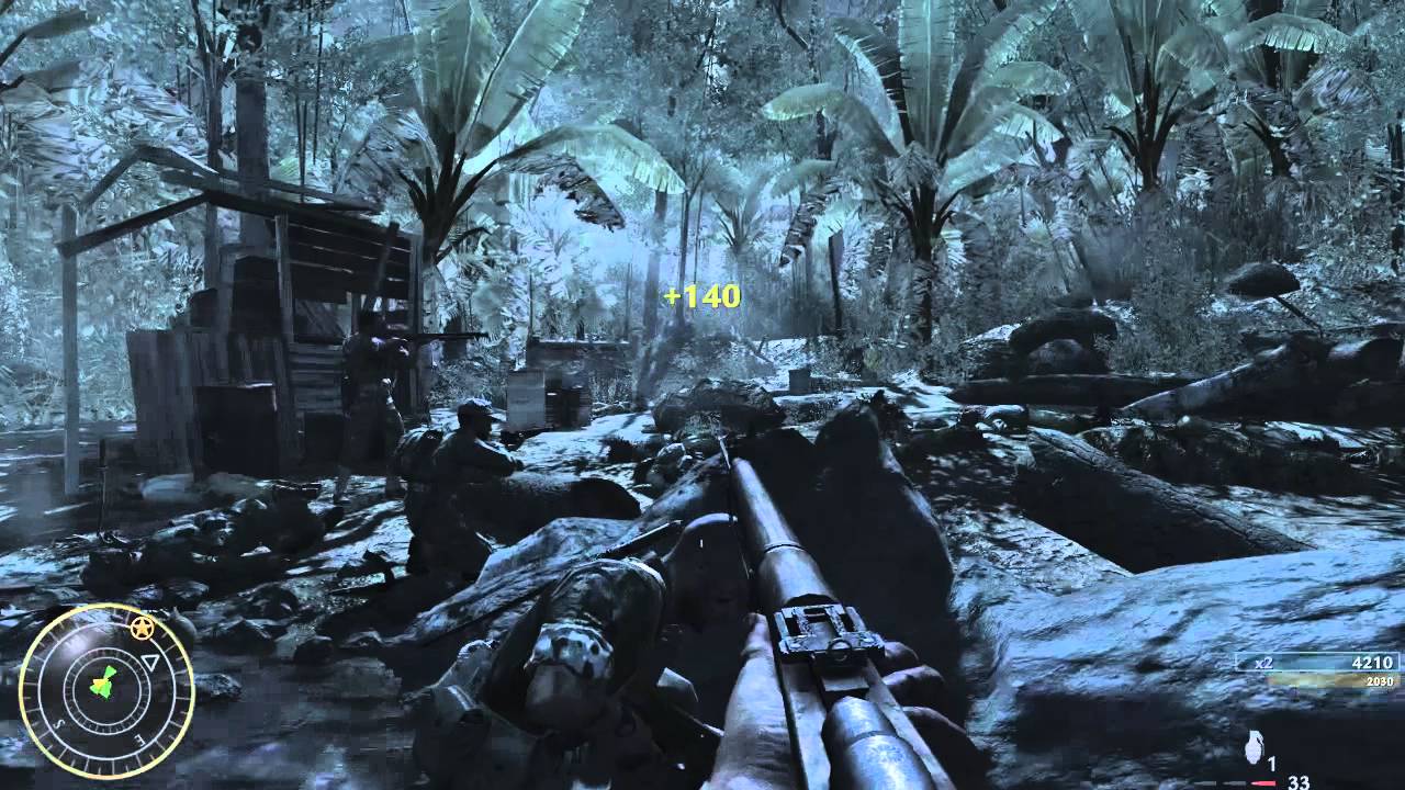 COD: World at War on Veteran playthrough w/clash #1 - YouTube