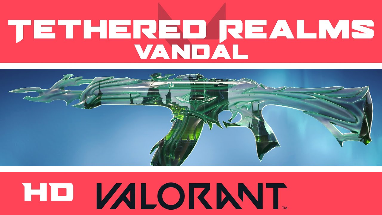 Tethered Realms Vandal VALORANT SKIN | New Skins In-Game Showcase - YouTube