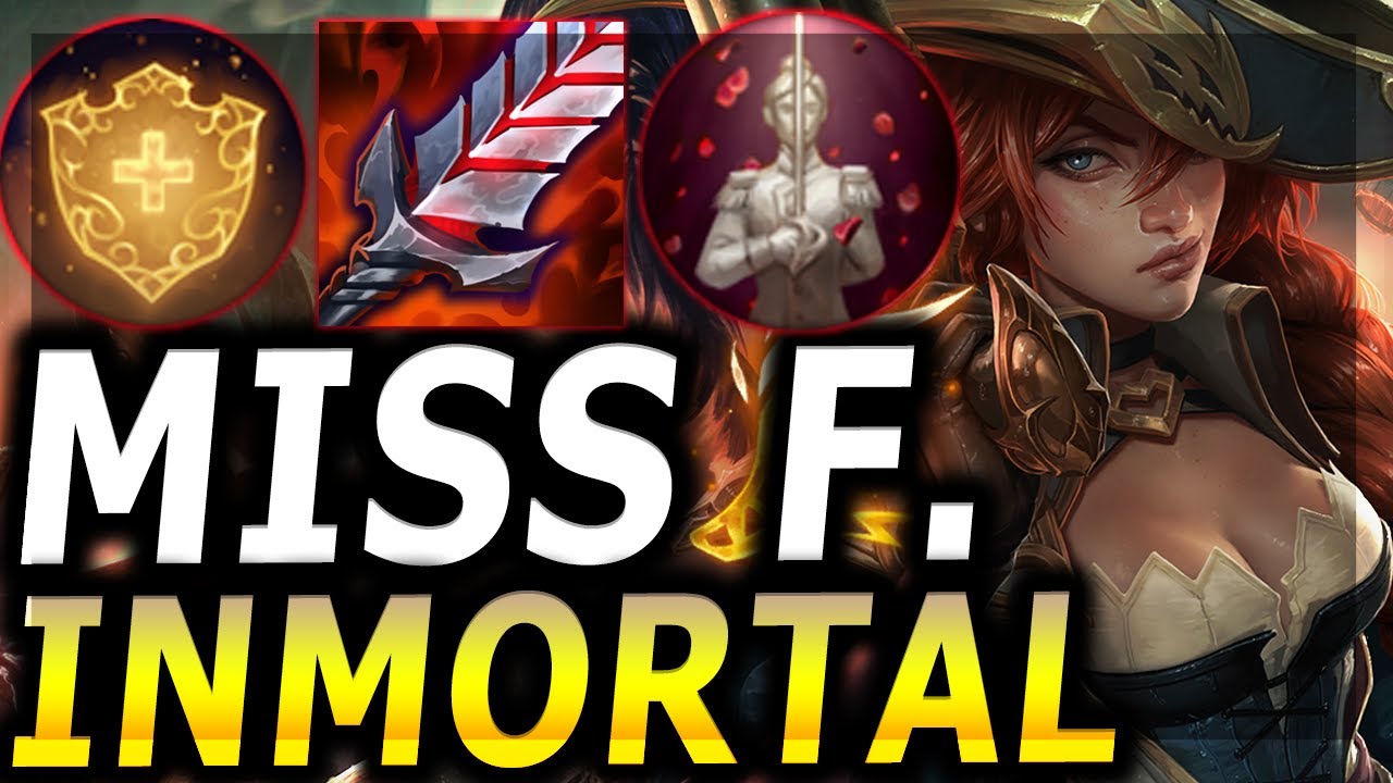 ¡MISS FORTUNE INMORTAL! ROBO DE VIDA OP LA MEJOR BUILD ADC | League of ...