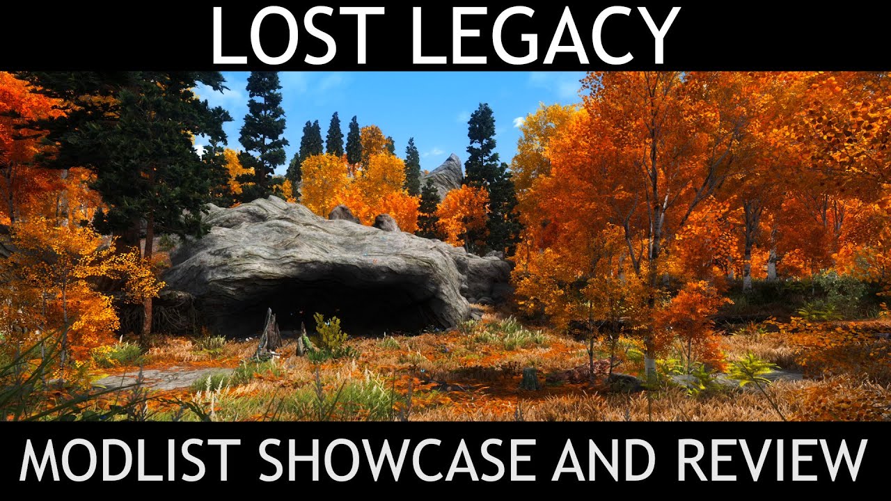 LOST LEGACY - Skyrim SE / AE Modlist - Showcase & Review - YouTube