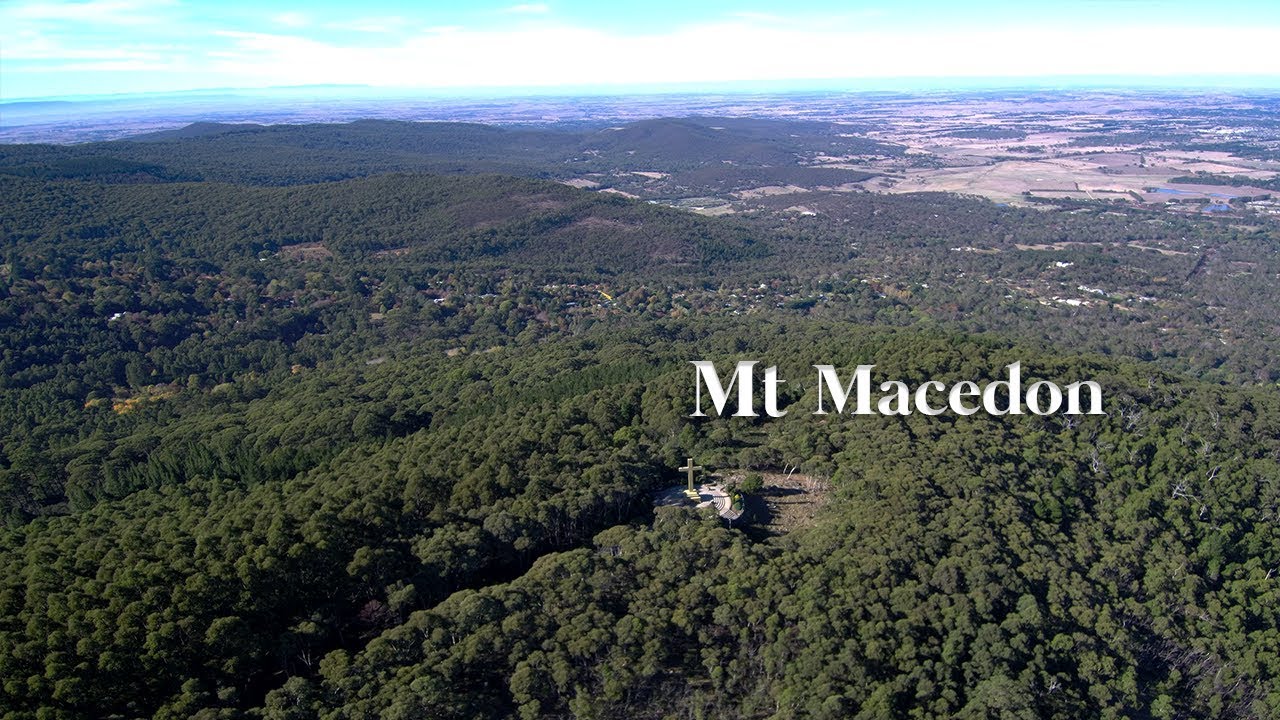 Mt Macedon 4k drone footage - YouTube