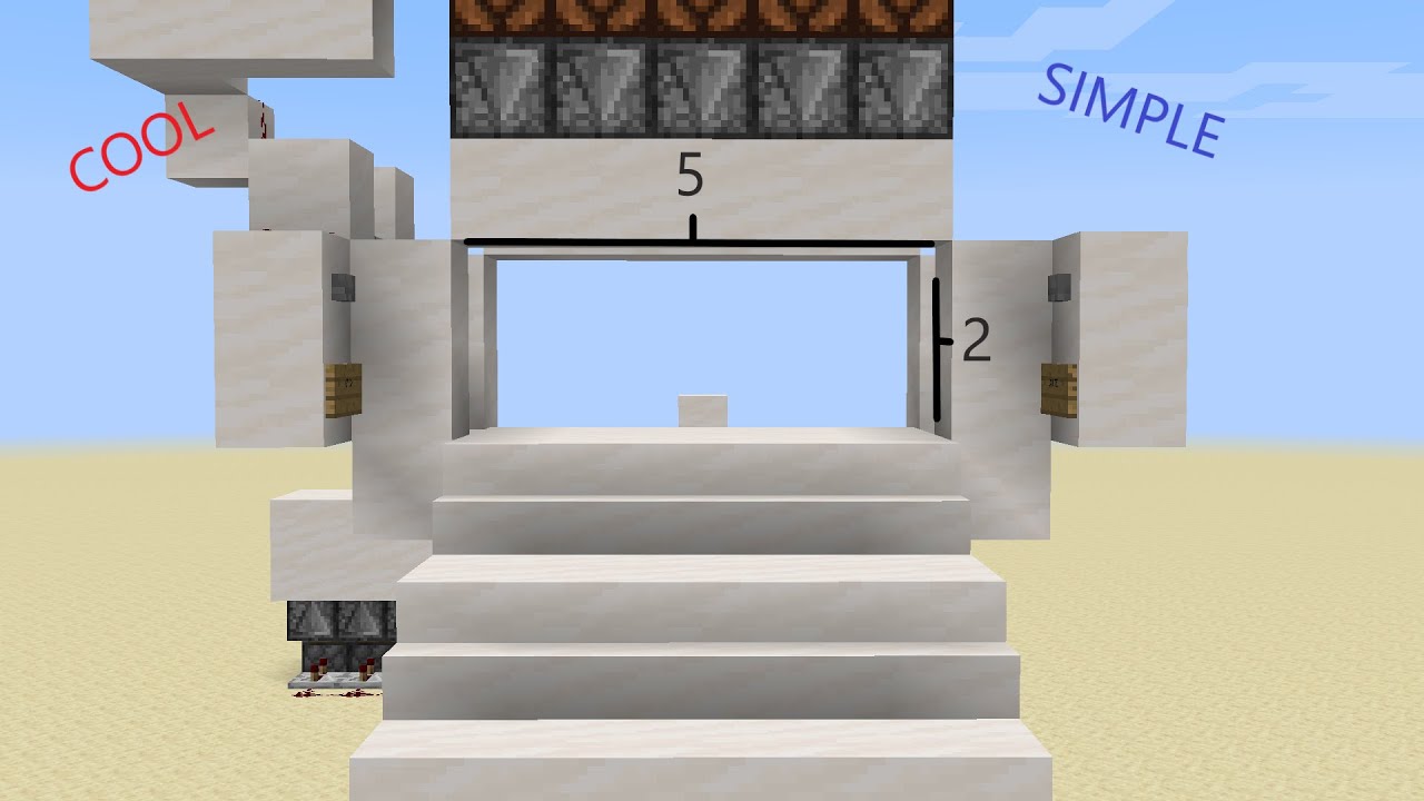 TUTORIAL ON a 5X2 Piston Door - YouTube