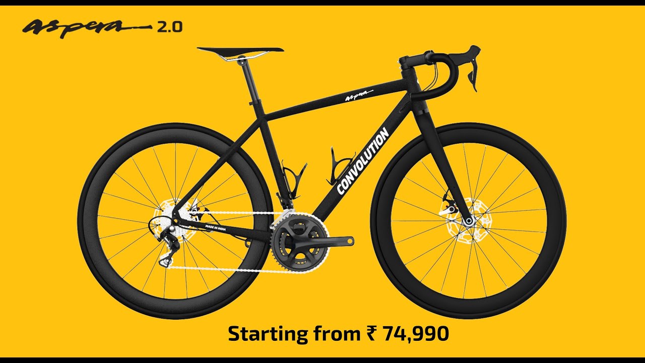 Aspera 2.0 Road Disc Bike by Convolution Bikes - YouTube