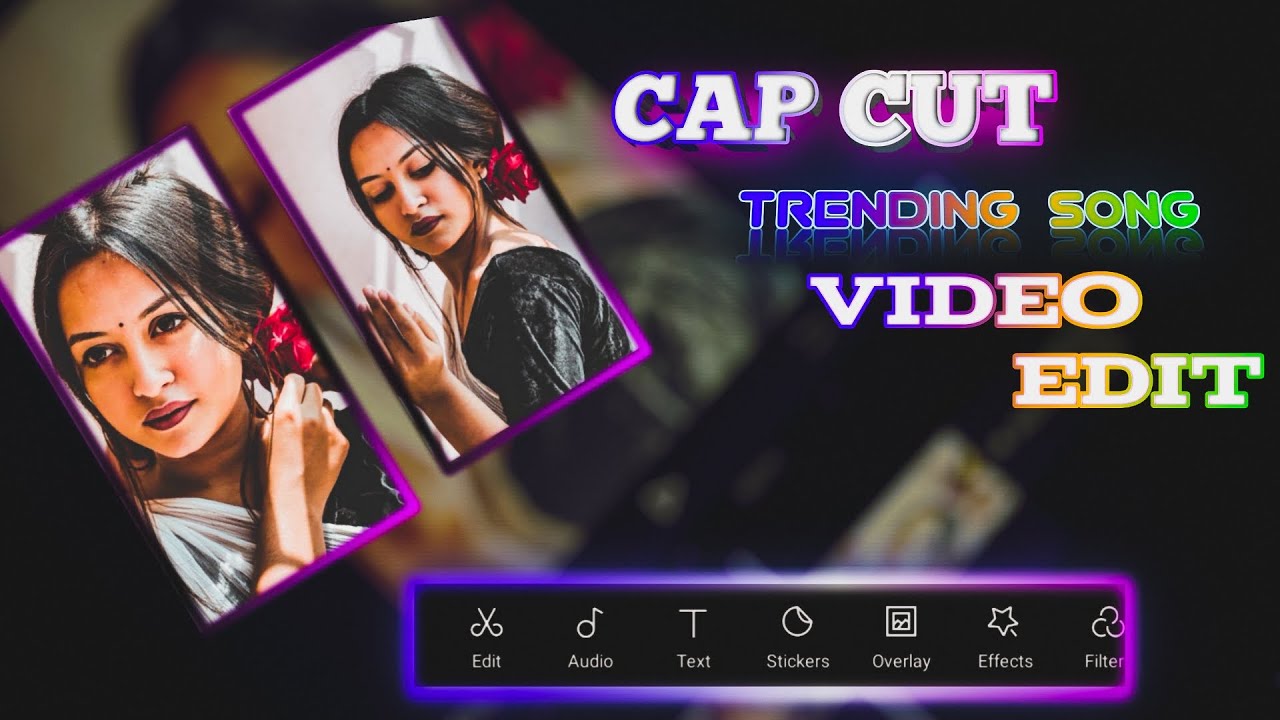 Trending Song Cap Cut photo Video Editing Tutorial || ক্যাপ কাট ফটো ...