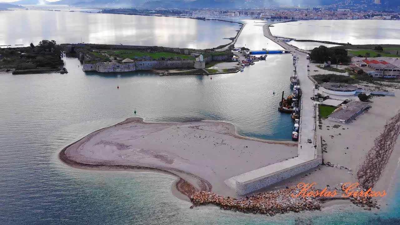 ΠΑΡΑΛΙΑ ΑΜΜΟΓΛΩΣΣΑ, ΛΕΥΚΑΔΑ (DRONE). AMMOGLOSSA BEACH (SAND TONGUE ...