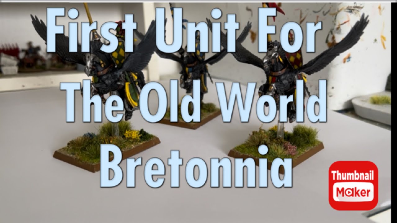 The Old World. First unit painted. Joke of the week and a shoutout ...